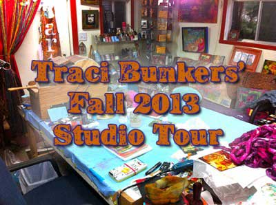 Fall 2013 Studio Tour – Traci Bunkers : Bonkers Handmade Originals
