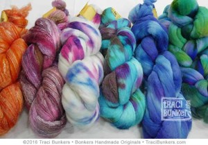 Knitting with Unspun Roving Tutorial – Traci Bunkers : Bonkers Handmade ...